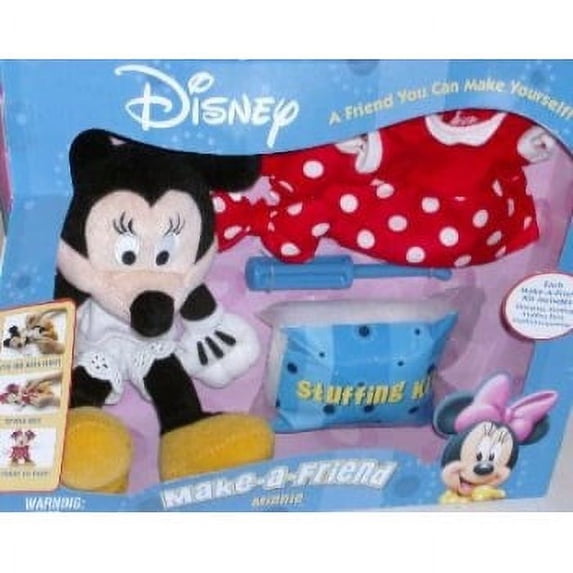 Disney Minnie Mouse Make A Friend Kit Stuffed Animal Plush Character ...