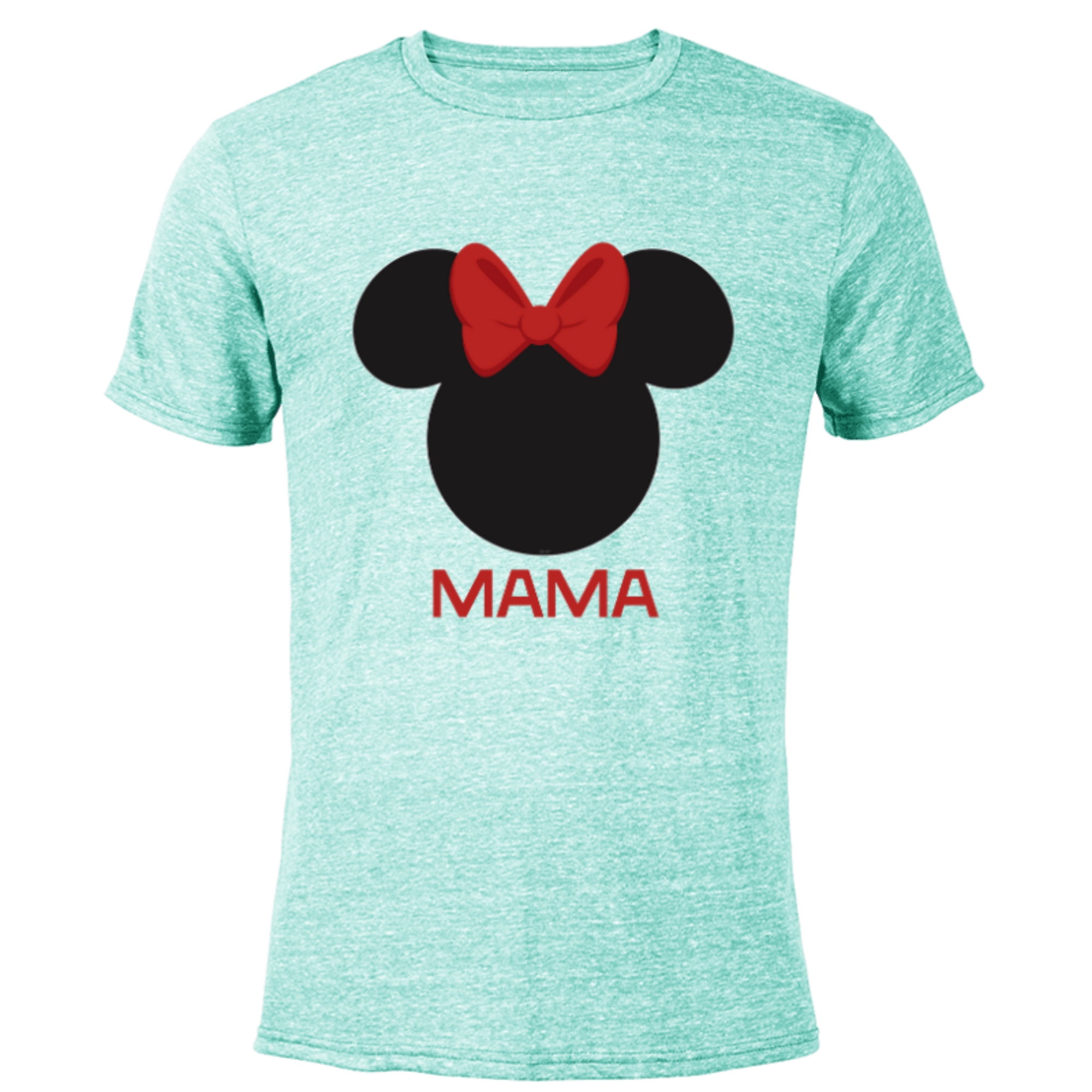 Disney Minnie Mouse Mama Mom Red Bow Family Mother’s Day - Short Sleeve ...