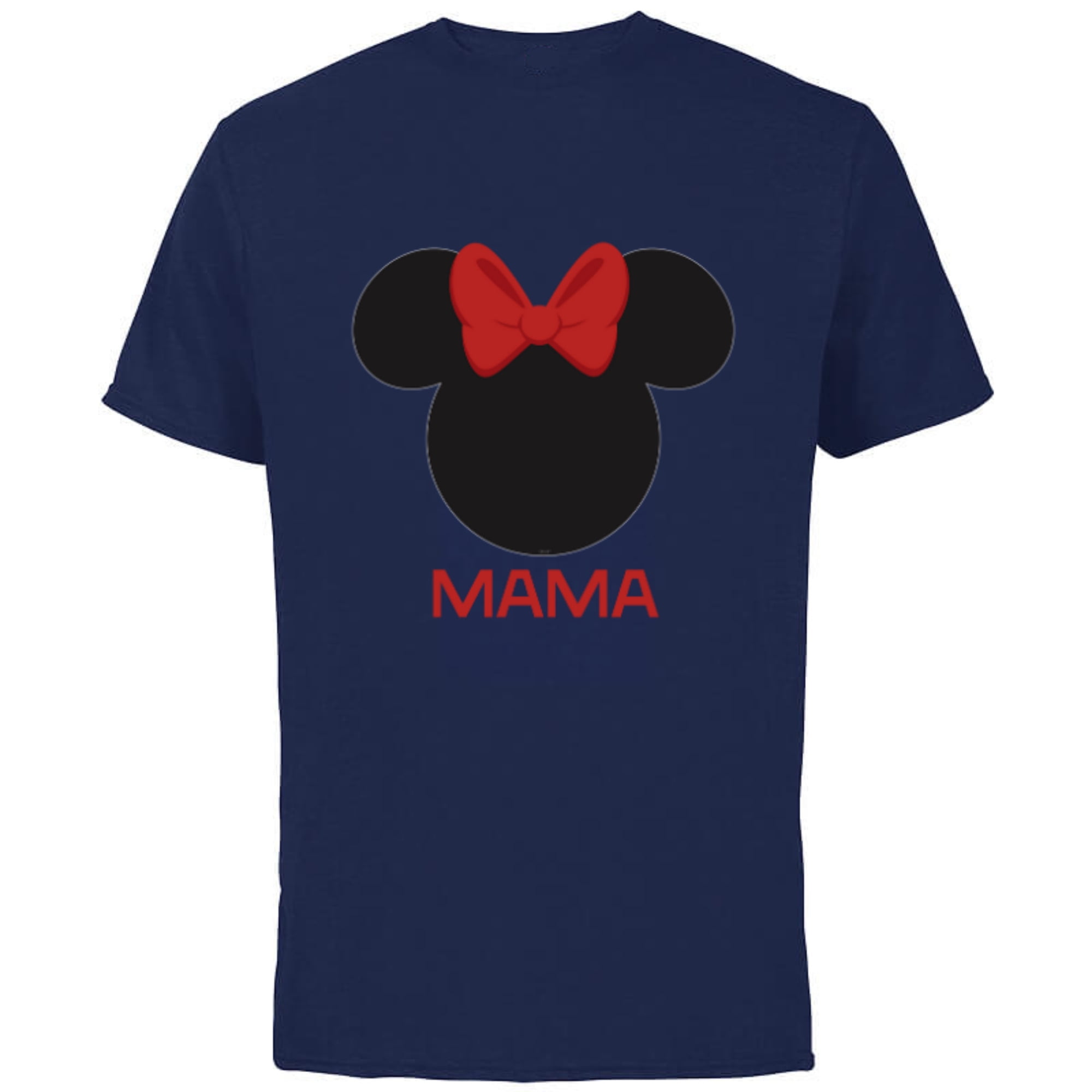 Disney Minnie Mouse Mama Mom Red Bow Family Mother’s Day - Short Sleeve ...