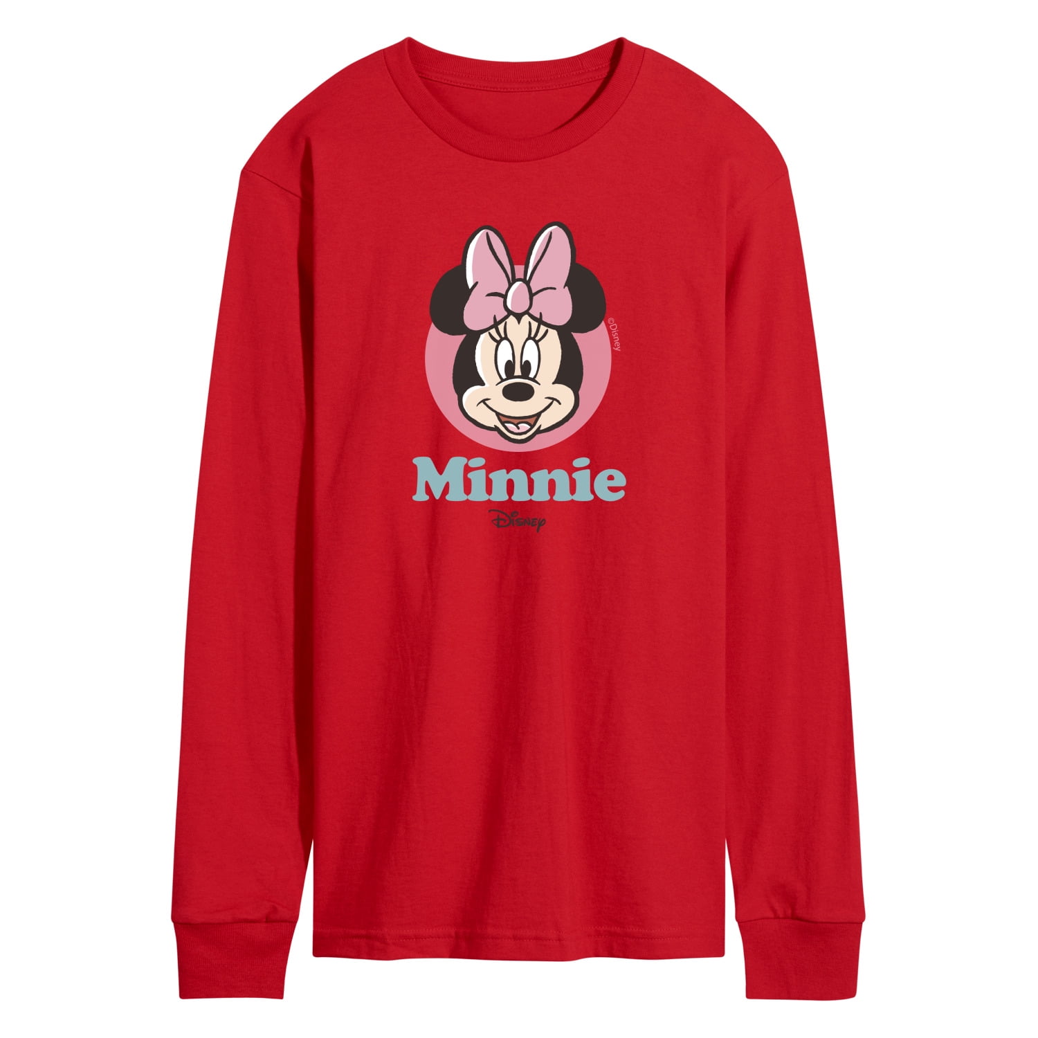 Disney - Minnie Mouse - Minnie Happy Thoughts - Men's Long Sleeve T ...