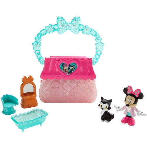 Disney Minnie Mouse - Minnie's Pet Salon Playset - Walmart.com