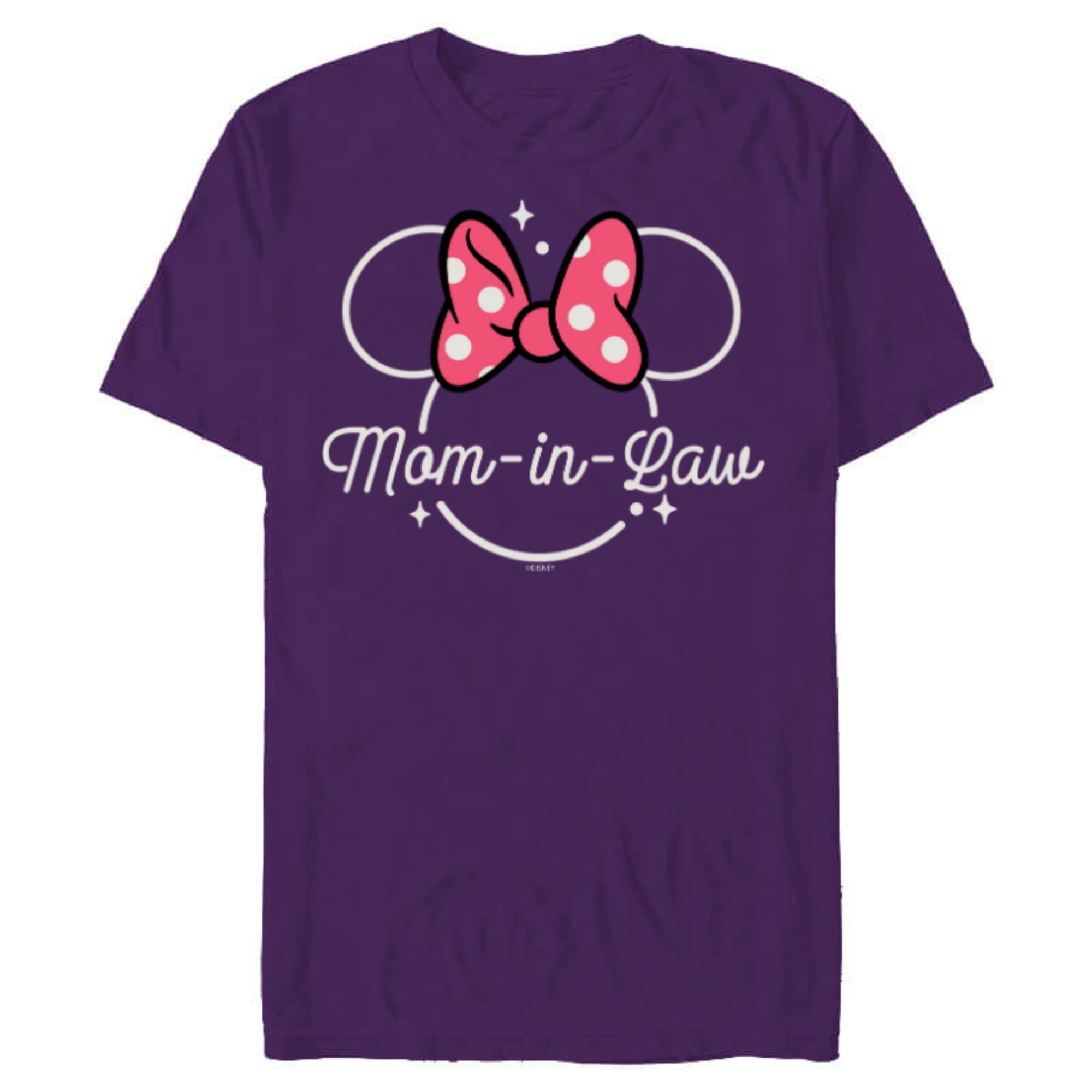 Disney Minnie Mouse Mom-in-Law Head Icon Magic Mother’s Day - Short ...