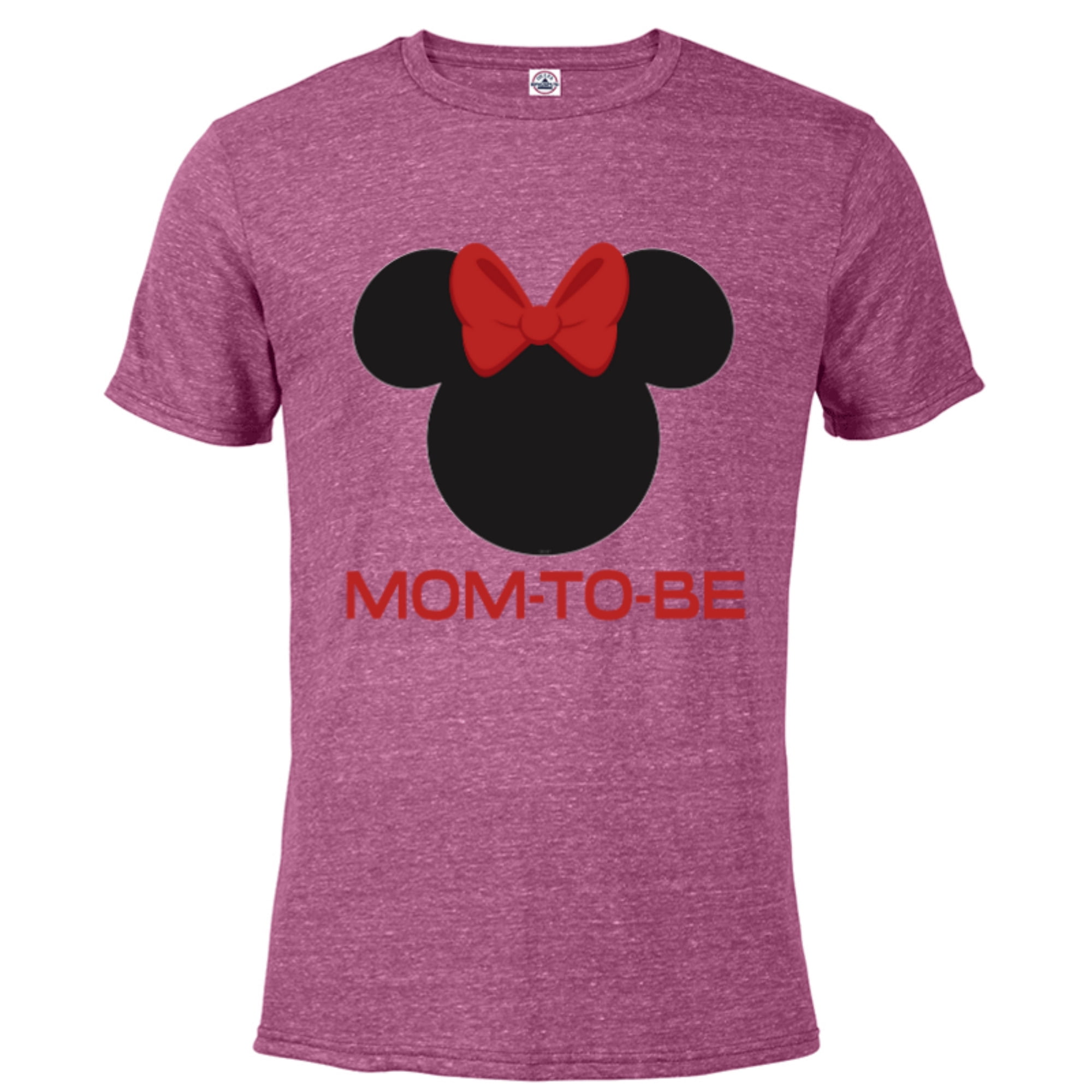 Disney Minnie Mouse Mom-to-Be Red Bow Family Mother’s Day - Short ...