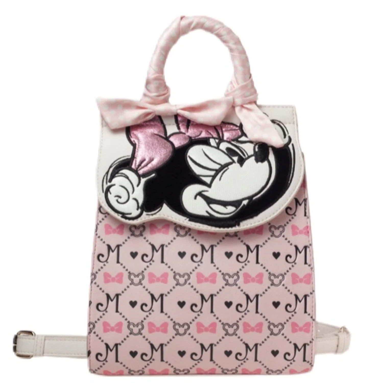 Disney - Minnie Mouse Monogram Backpack - Walmart.com