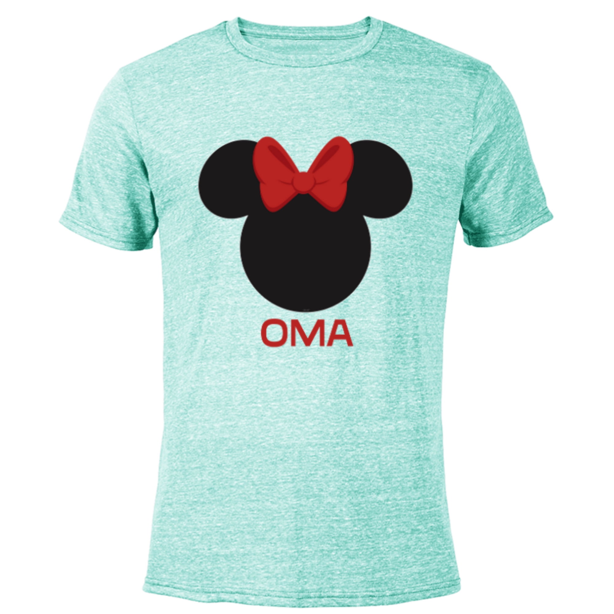 Disney Minnie Mouse Oma Grandma Red Bow Family Mother’s Day - Short ...