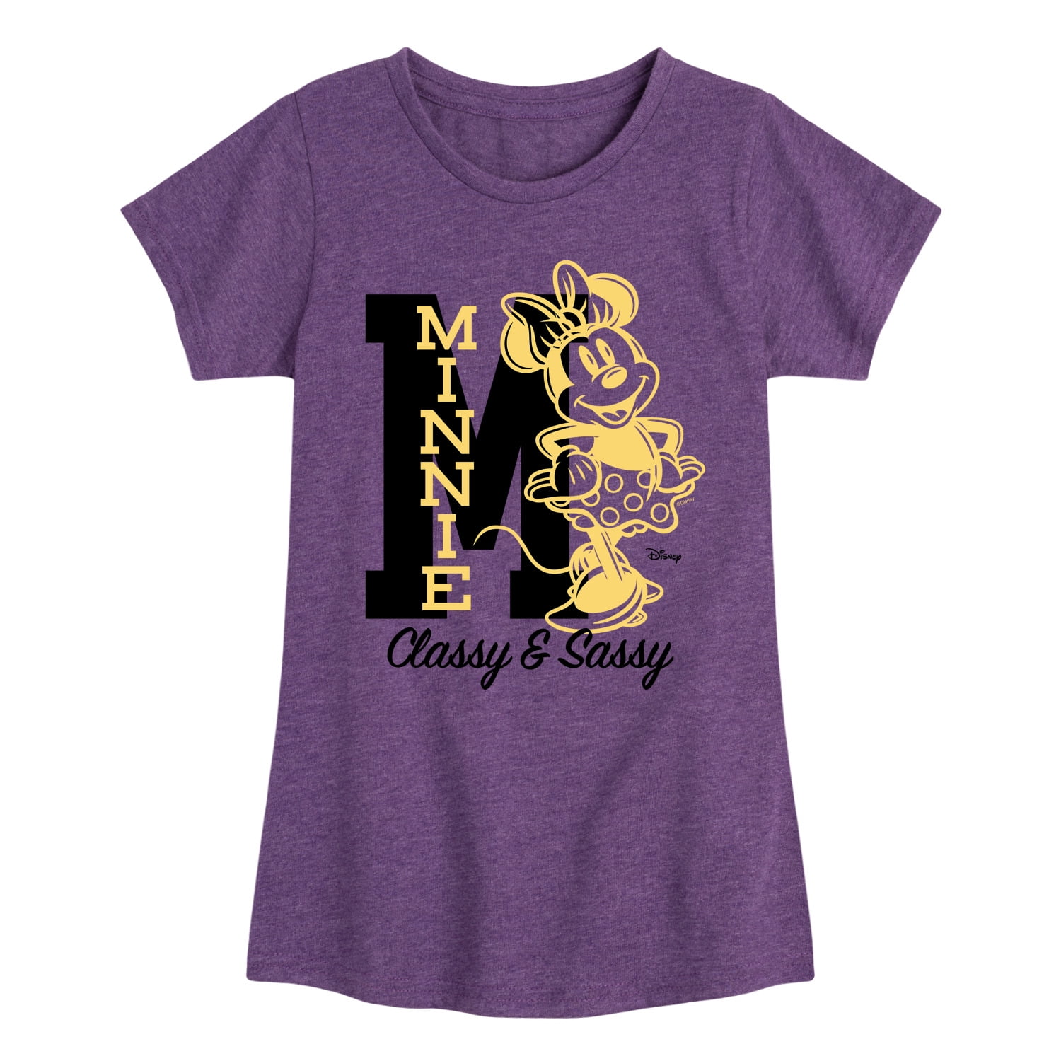 Disney - Minnie Mouse - Outlined - Classy & Sassy - Toddler & Youth ...