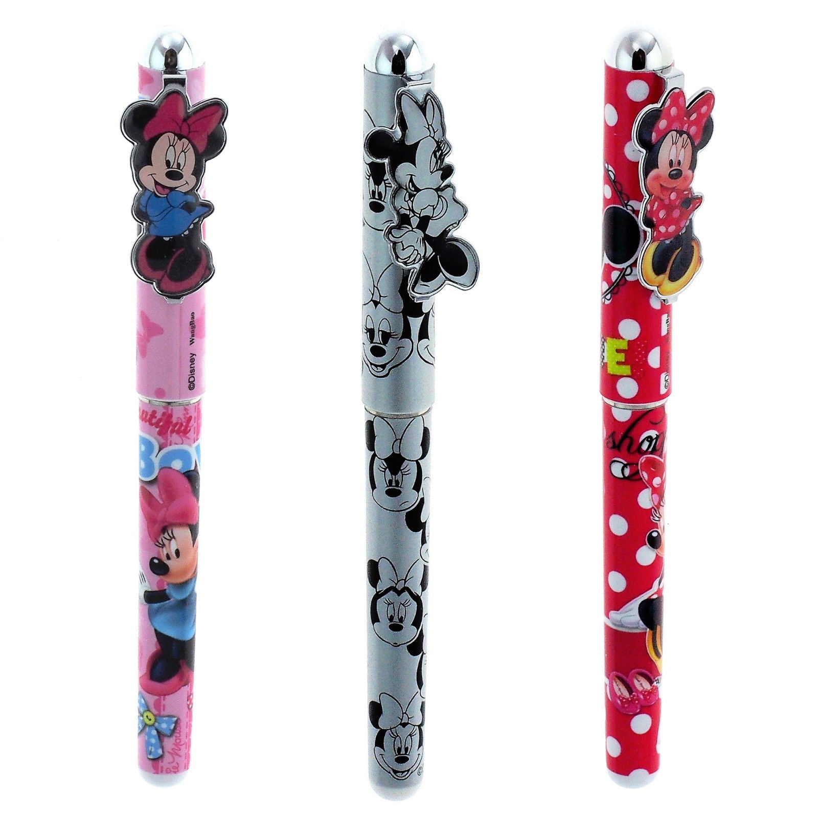 Disney Minnie Mouse Pen 3 Pcs - Walmart.com