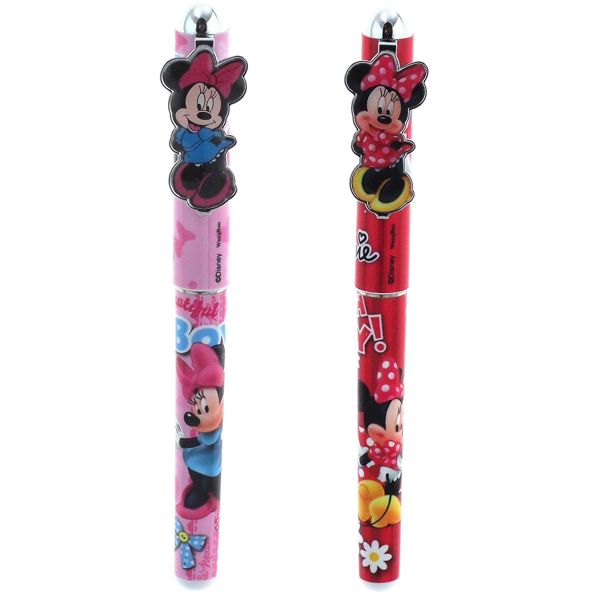 Disney Minnie Mouse Pen Pink Bow and Red - Walmart.com