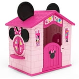 Disney Mickey Mouse Plastic Indoor,Outdoor Playhouse with Easy Assembly ...
