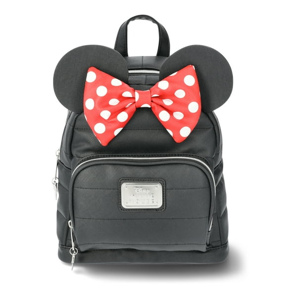 Disney Women's Minnie Mouse Graphic Mini Backpack, Black - Walmart.com