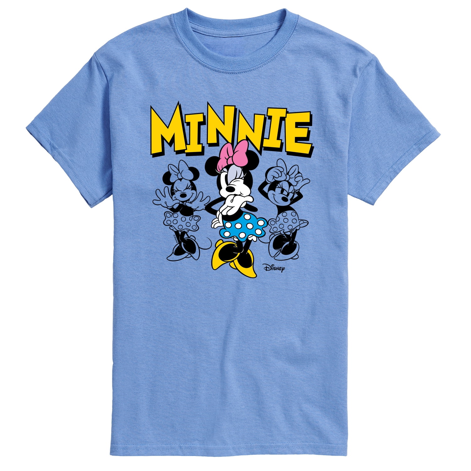 Disney - Minnie Mouse Poses - Men's Short Sleeve Graphic T-Shirt ...
