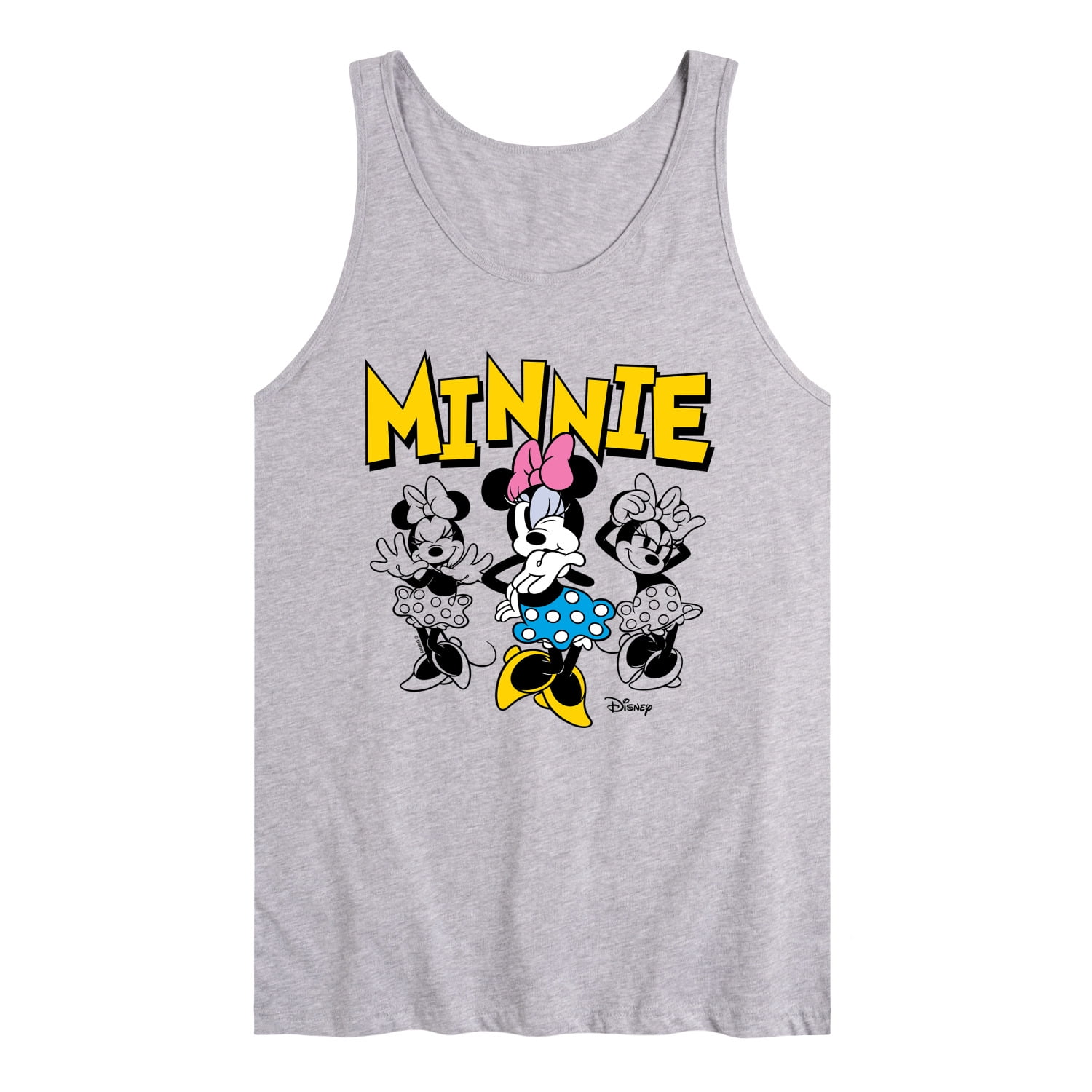 Disney - Minnie Mouse Poses - Men's Sleeveless Graphic Tank Top ...