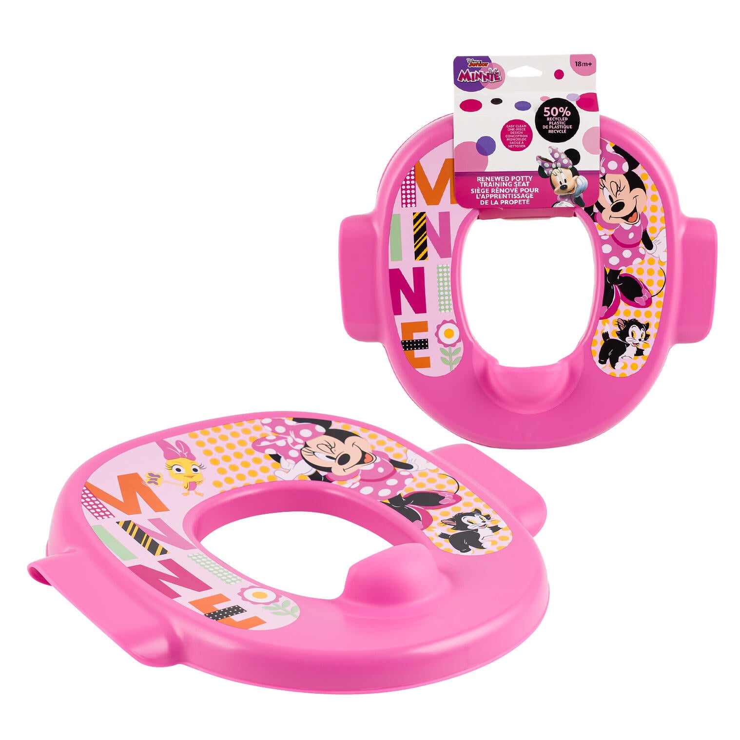 Disney Minnie Mouse Renewed Potty Seat - Potty Training Toilet Seat ...