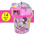 Disney Minnie Mouse Sand Bucket With Novelties 14 pcs set - Walmart.com