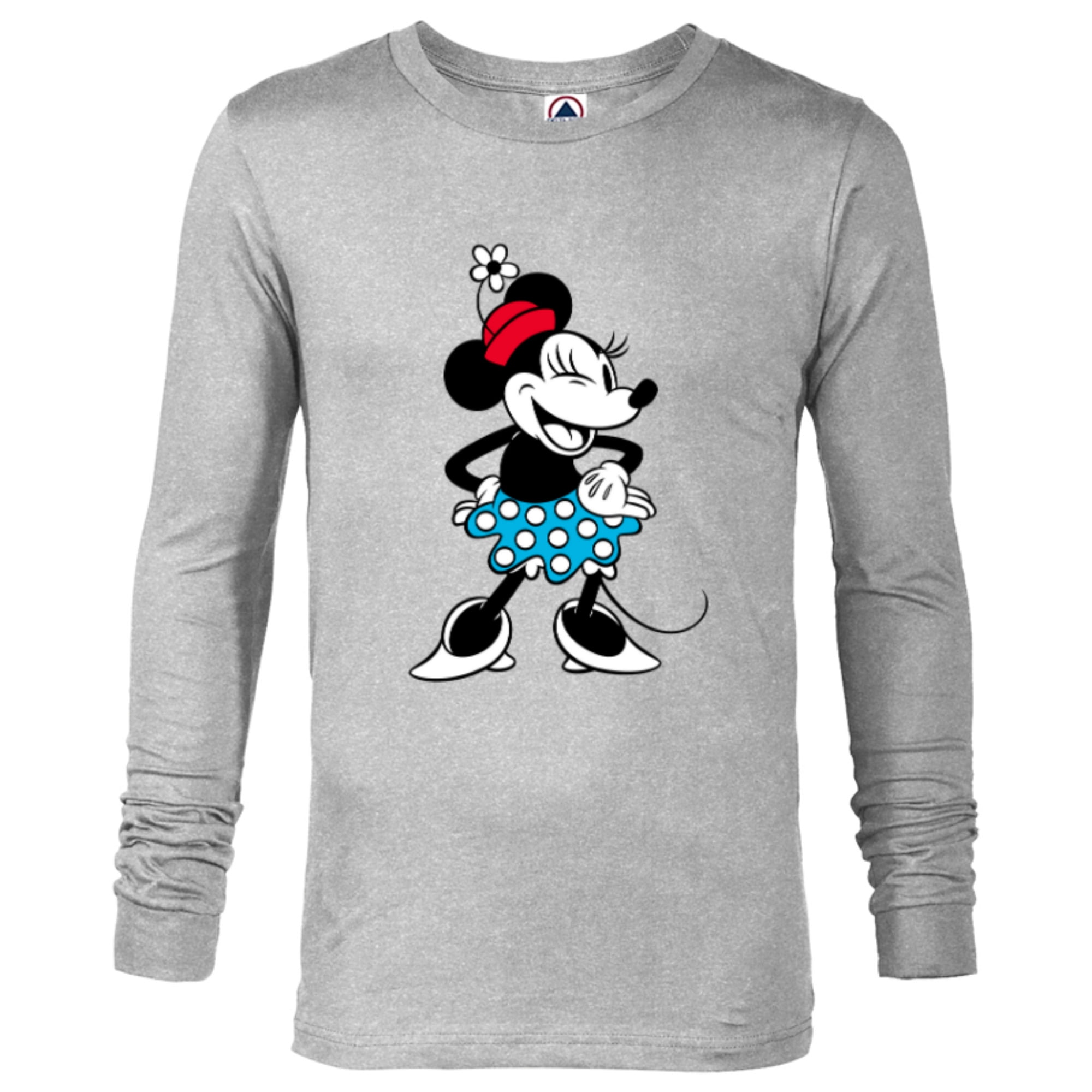 Disney Minnie Mouse Sassy Wink - Long Sleeve T-Shirt for Men ...