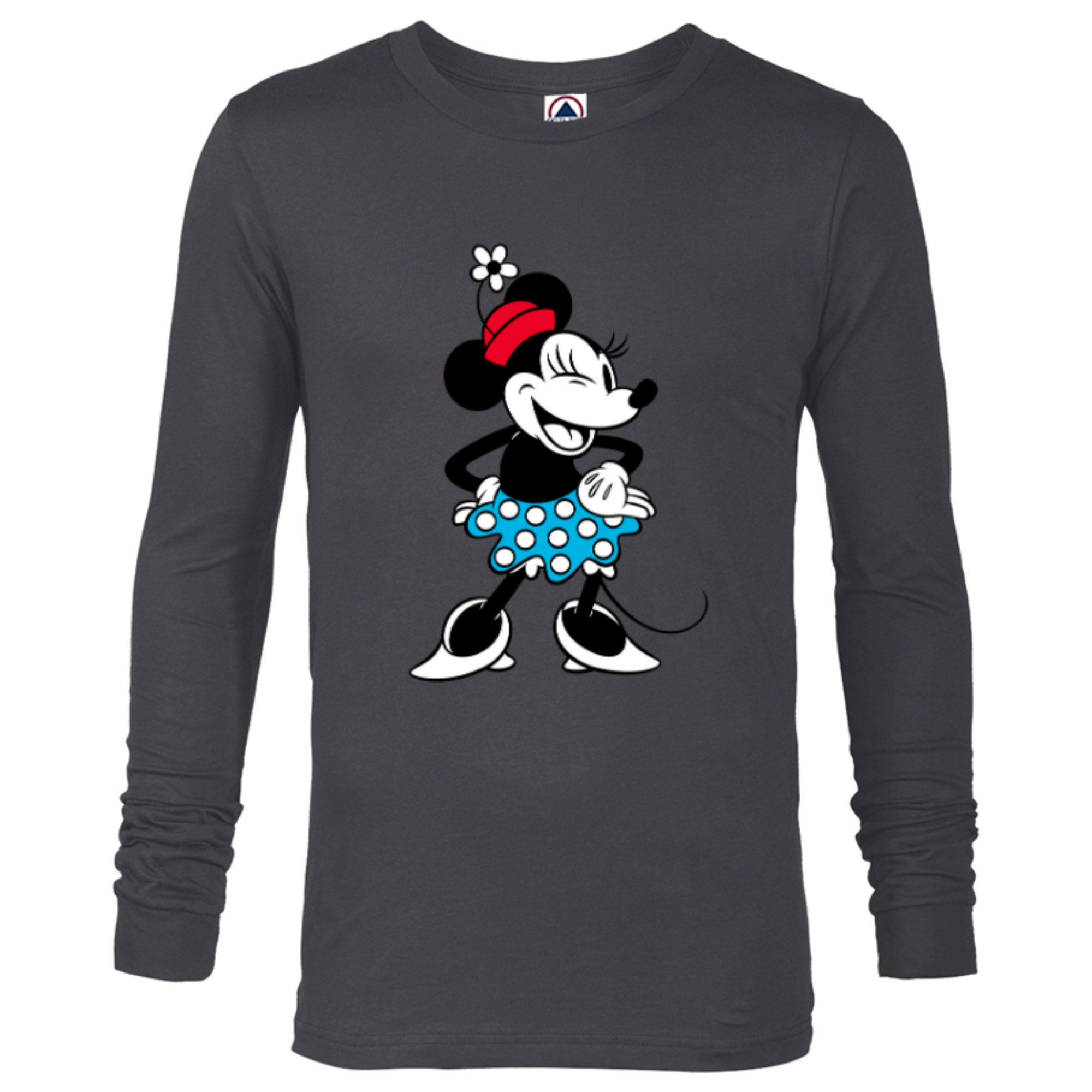Disney Minnie Mouse Sassy Wink - Long Sleeve T-Shirt for Men ...