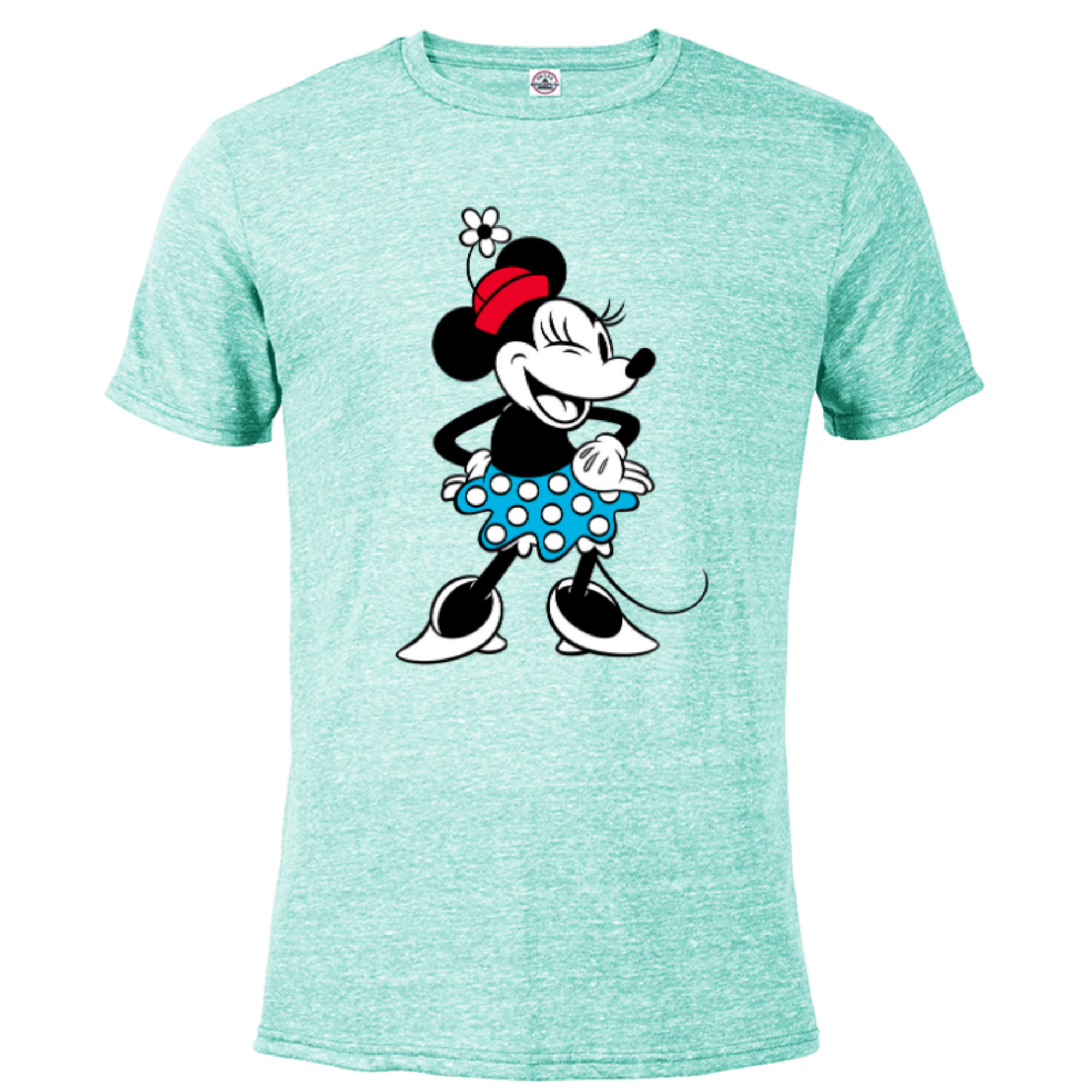 Disney Minnie Mouse Sassy Wink - Short Sleeve Blended T-Shirt for ...