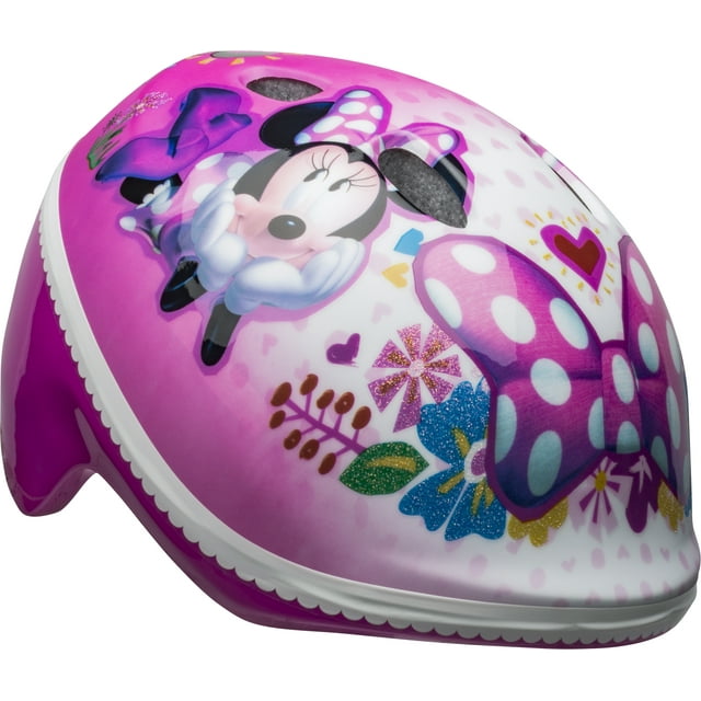Minnie Mouse Toddler Bike Helmet 48-52cm Safety Protection Comfort 3 ...