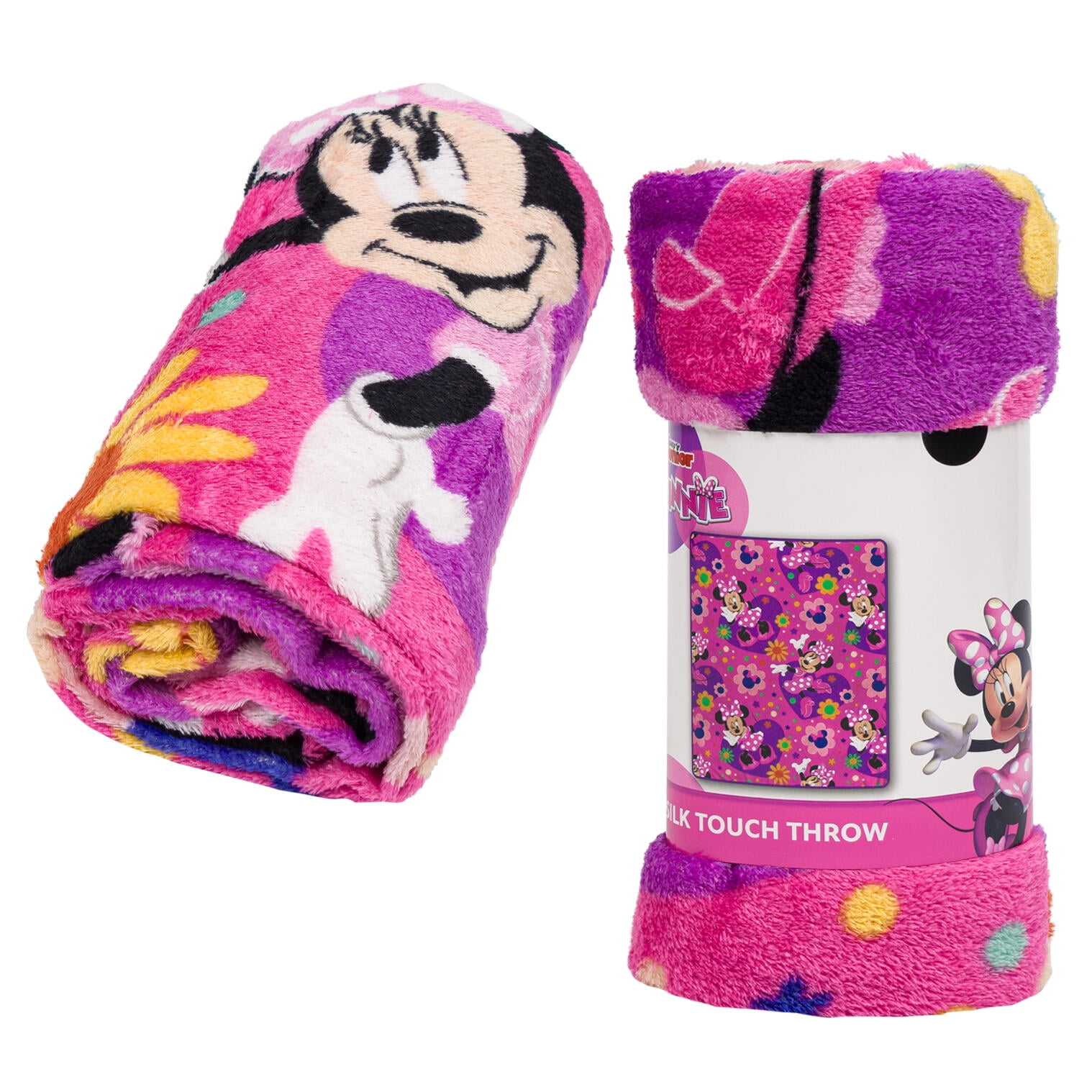 Disney Minnie Mouse Silk Throw, 40 in x 50 in - Walmart.com