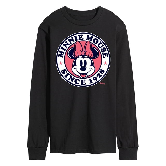 Disney - Minnie Mouse - Since 1918 - Men's Long Sleeve T-Shirt ...