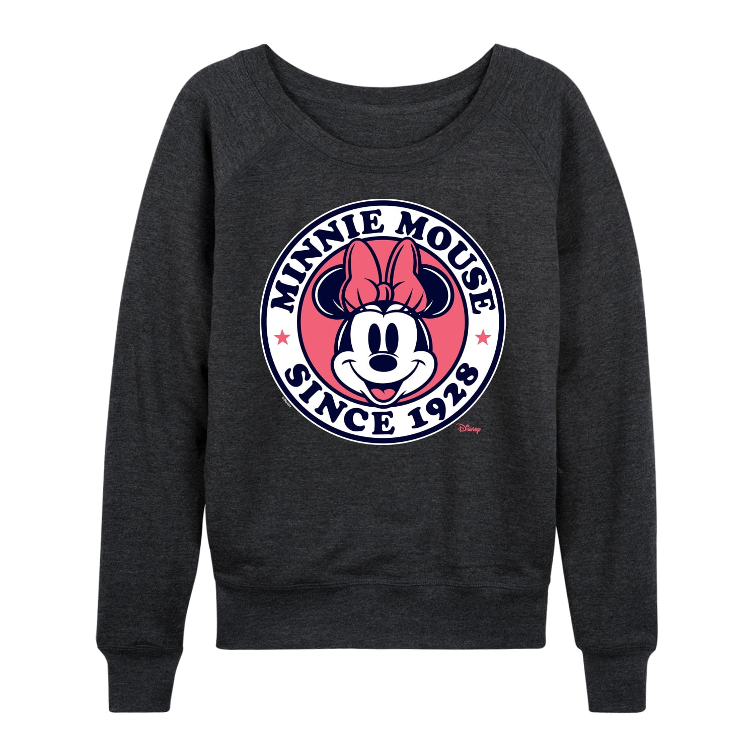 Disney - Minnie Mouse - Since 1918 - Women's Lightweight French Terry ...
