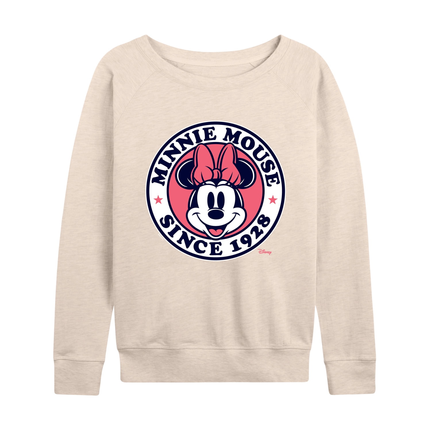 Disney - Minnie Mouse - Since 1918 - Women's Lightweight French Terry ...