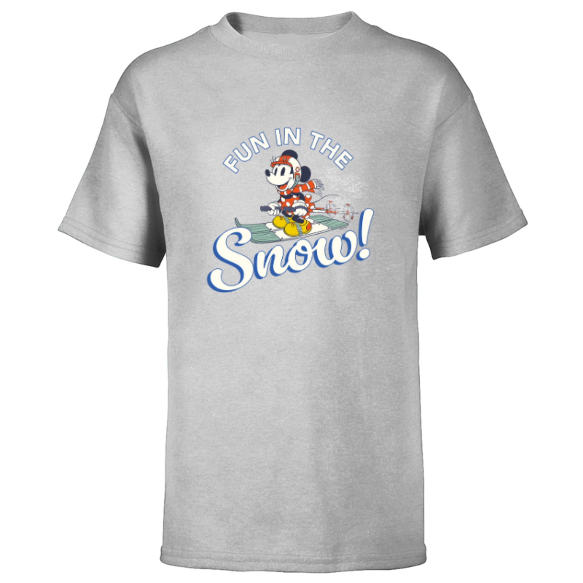 Disney Minnie Mouse Skiing Winter Sports Ski Fun in the Snow - Short ...