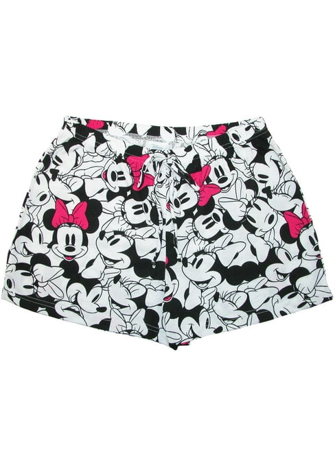 Disney Mickey Mouse & Friends Womens Casual Drawstring Shorts, Mickey ...