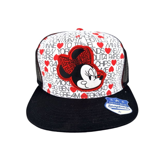 Disney Minnie Mouse Snapback Trucker Hat (OSF) - Walmart.com