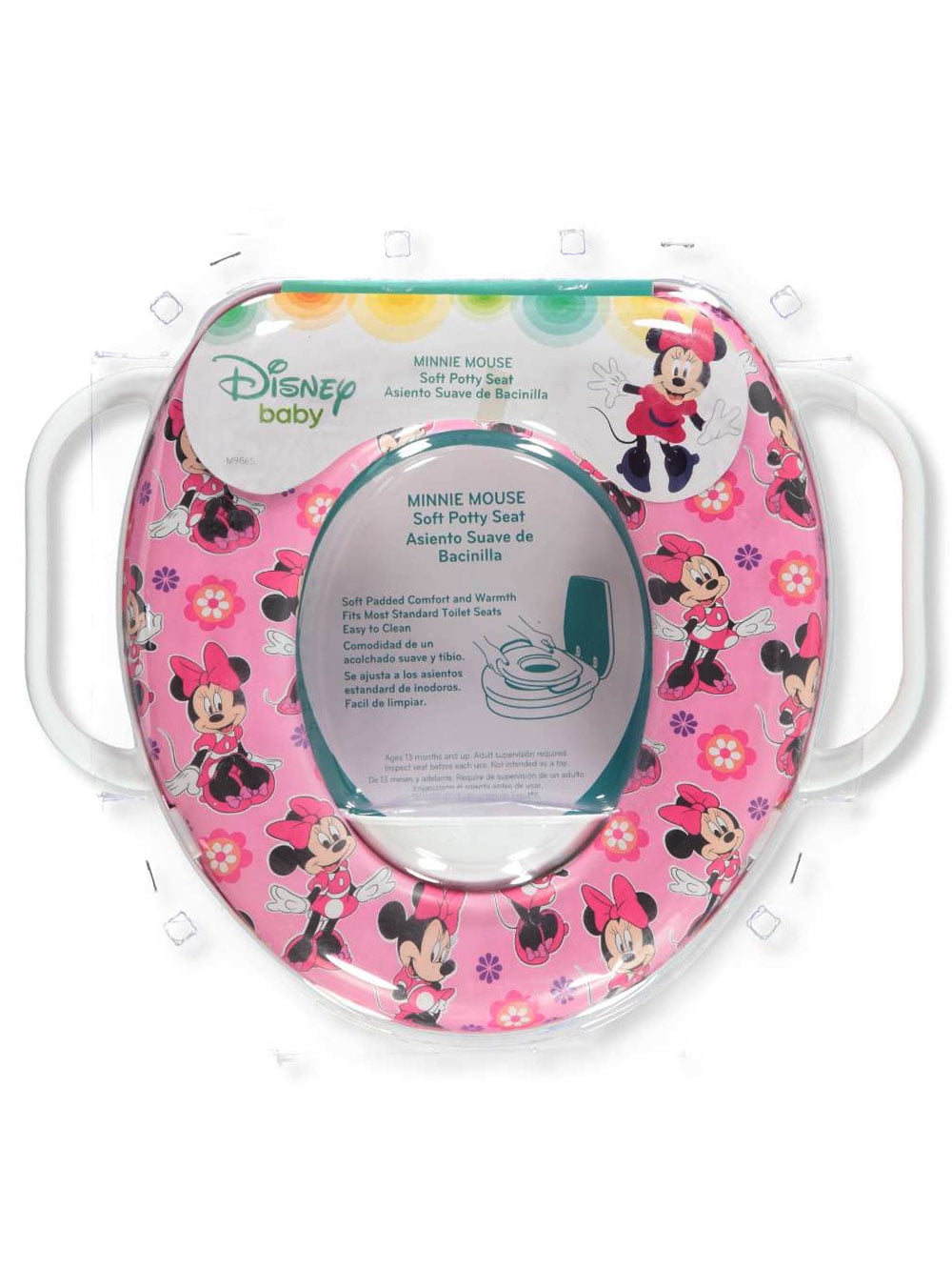 Disney Minnie Mouse Soft Potty Seat with Handles - Walmart.com