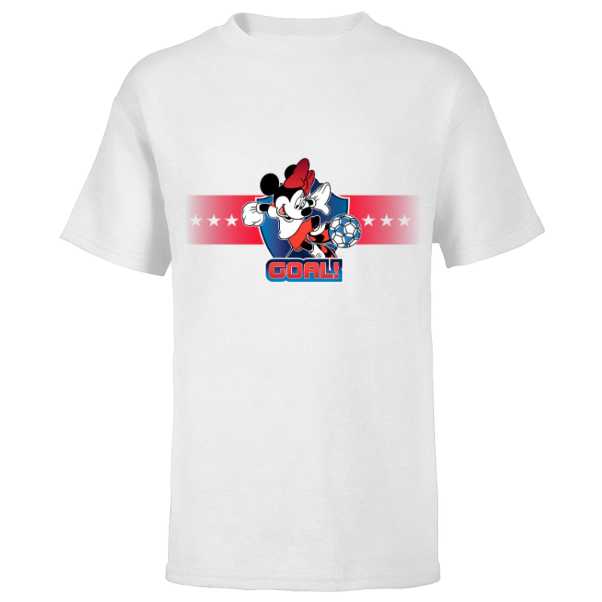 Disney Minnie Mouse Sports Goal Winning Kick Soccer Ball - Short Sleeve ...