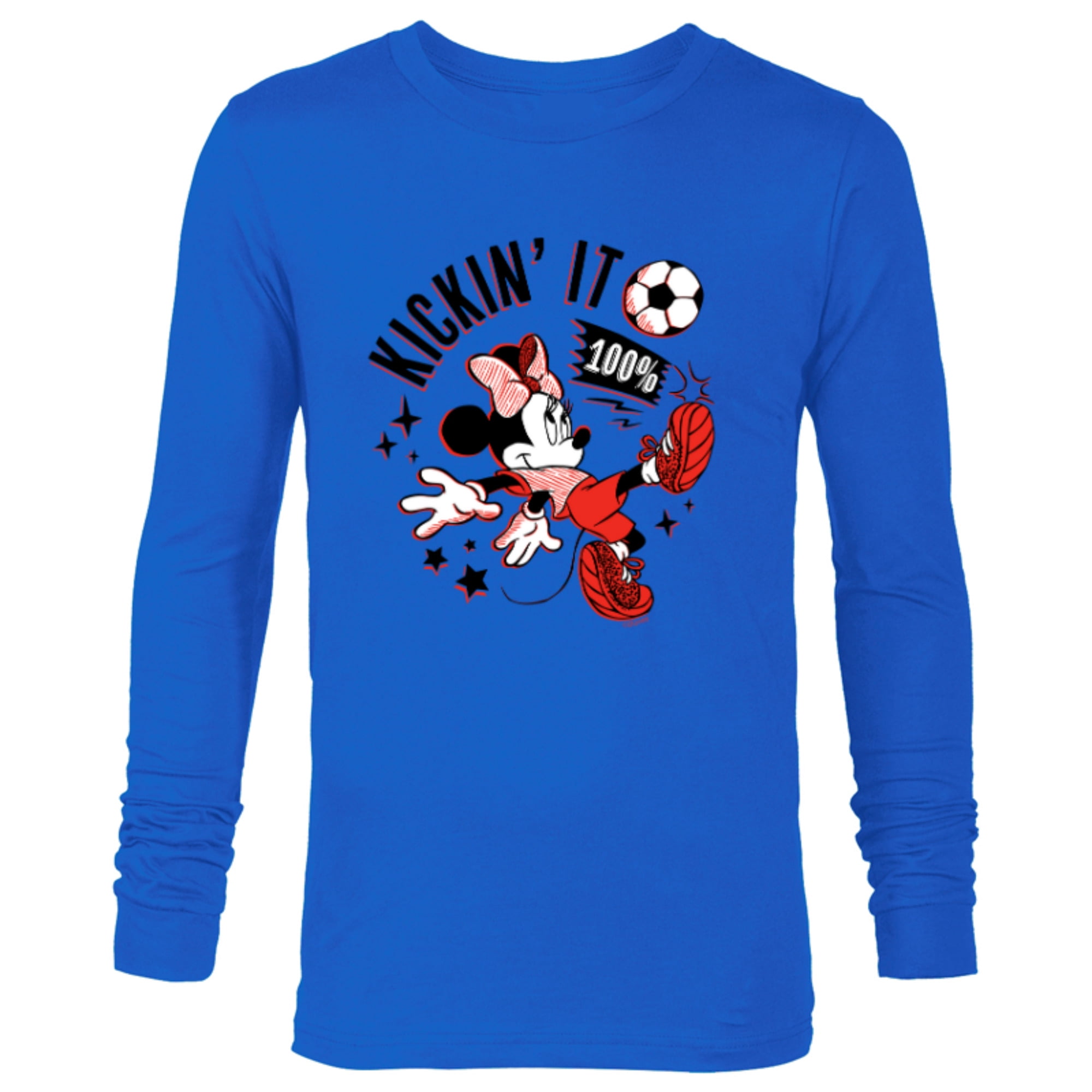 Disney Minnie Mouse Sports Soccer Kickin’ It 100% Football - Long ...