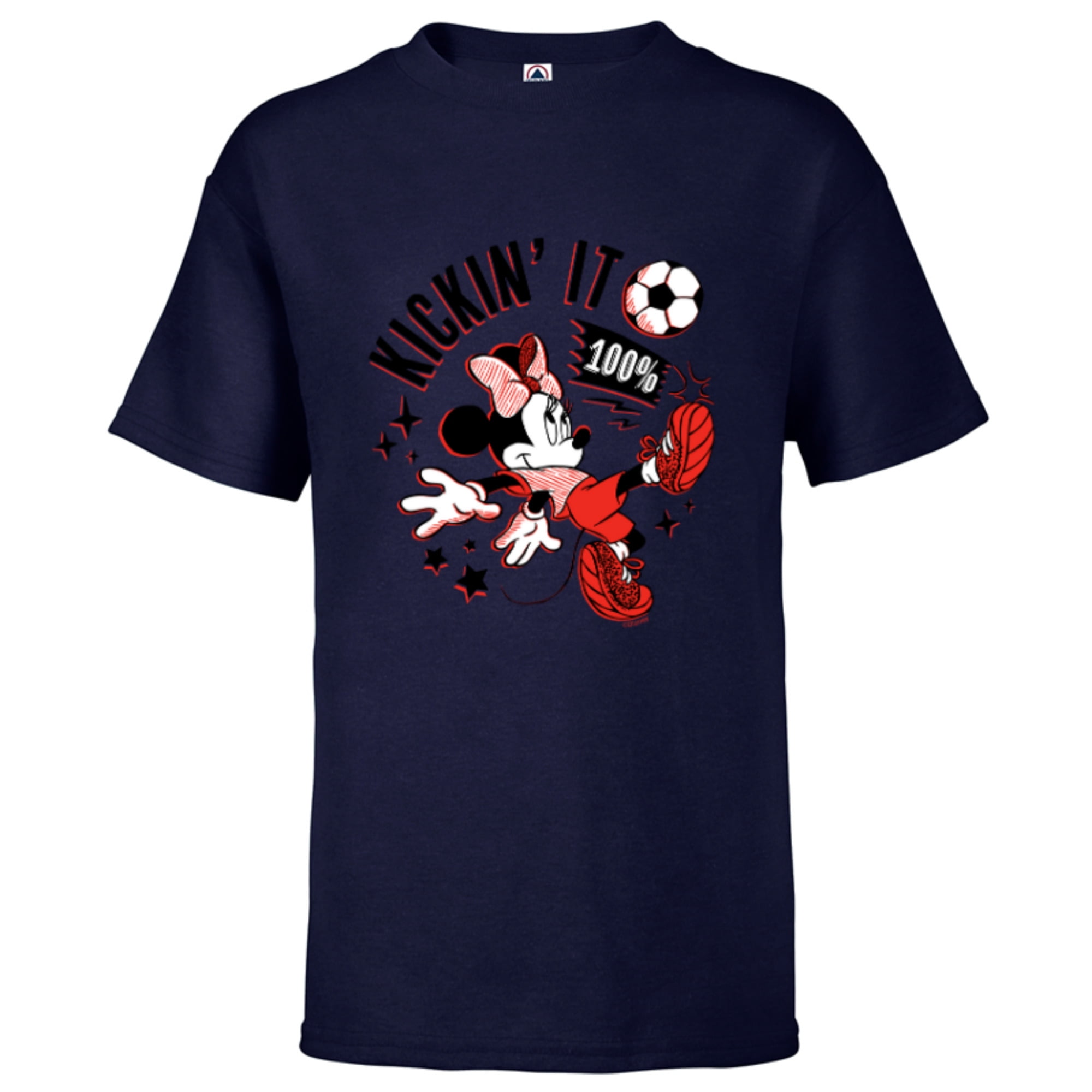 Disney Minnie Mouse Sports Soccer Kickin’ It 100% Football - Short ...