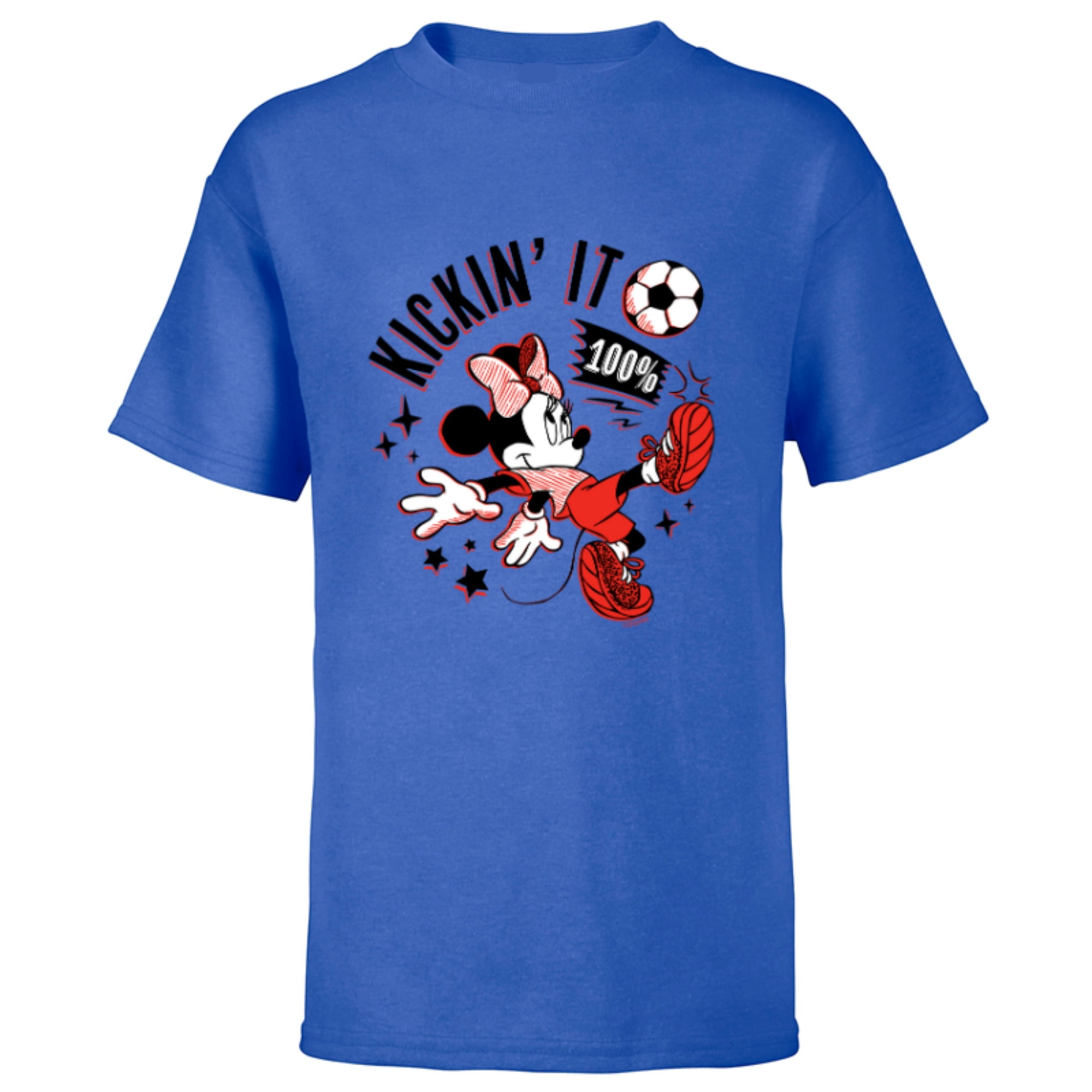 Disney Minnie Mouse Sports Soccer Kickin’ It 100% Football - Short ...