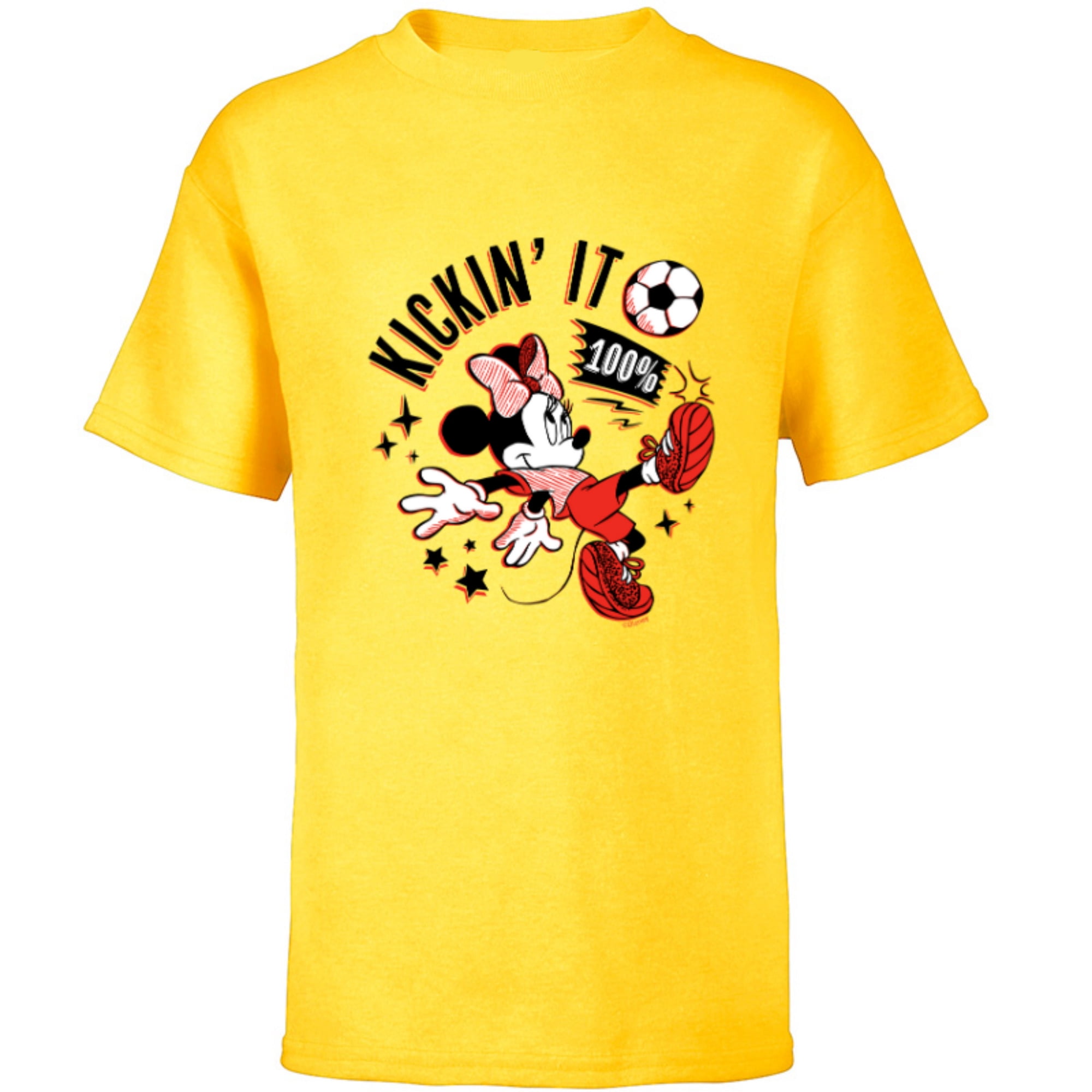 Disney Minnie Mouse Sports Soccer Kickin’ It 100% Football - Short ...