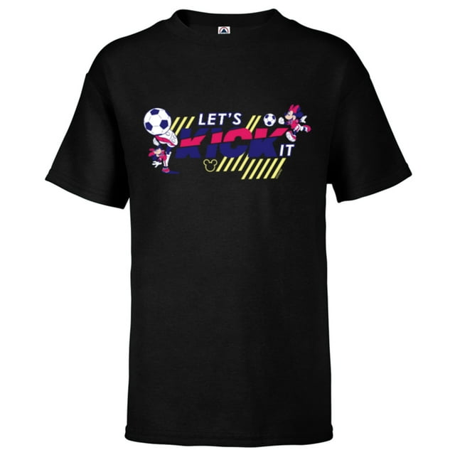 Disney Minnie Mouse Sports Soccer Let’s Kick It Football - Short Sleeve ...