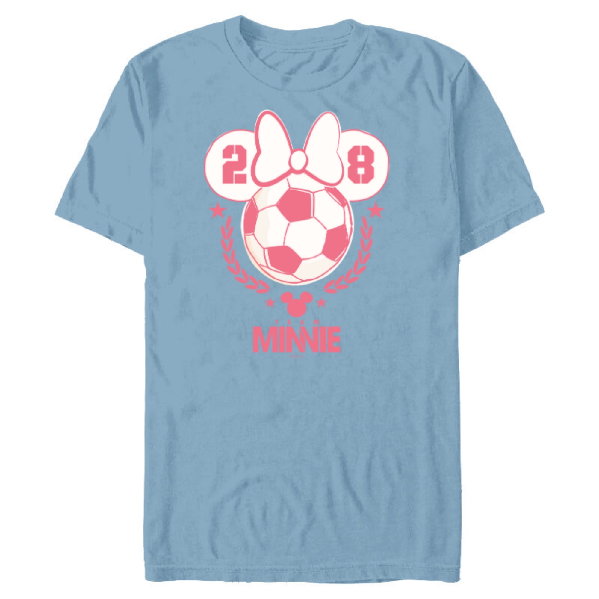 Disney Minnie Mouse Sports Soccer Team Minnie 28 Football - Short ...