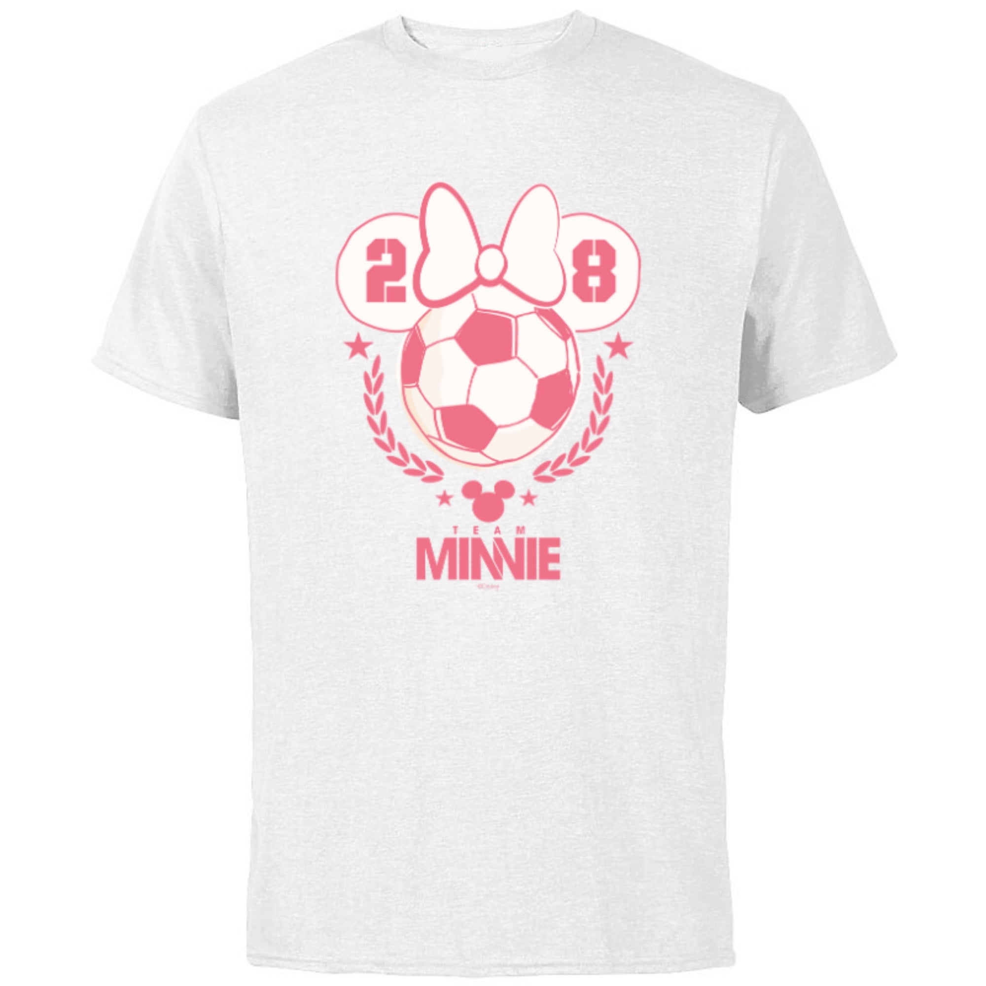 Disney Minnie Mouse Sports Soccer Team Minnie 28 Football - Short ...
