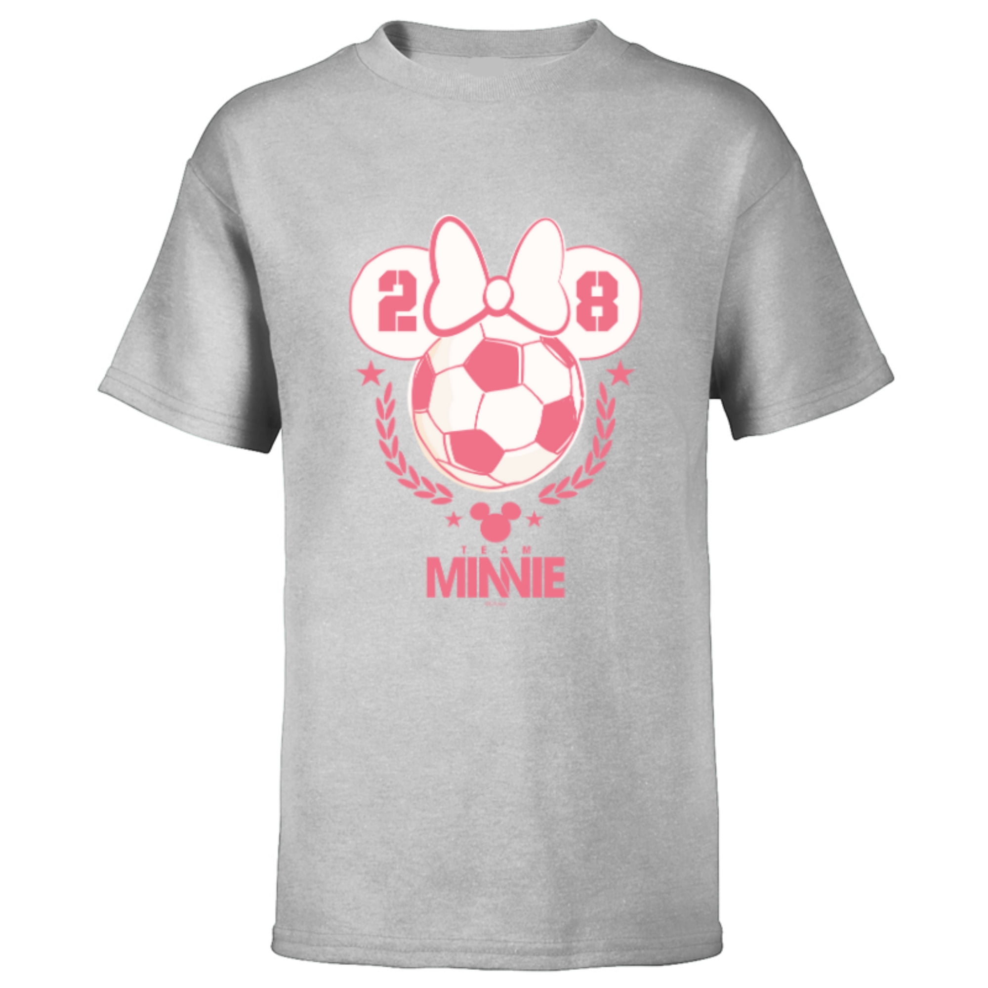 Disney Minnie Mouse Sports Soccer Team Minnie 28 Football - Short ...