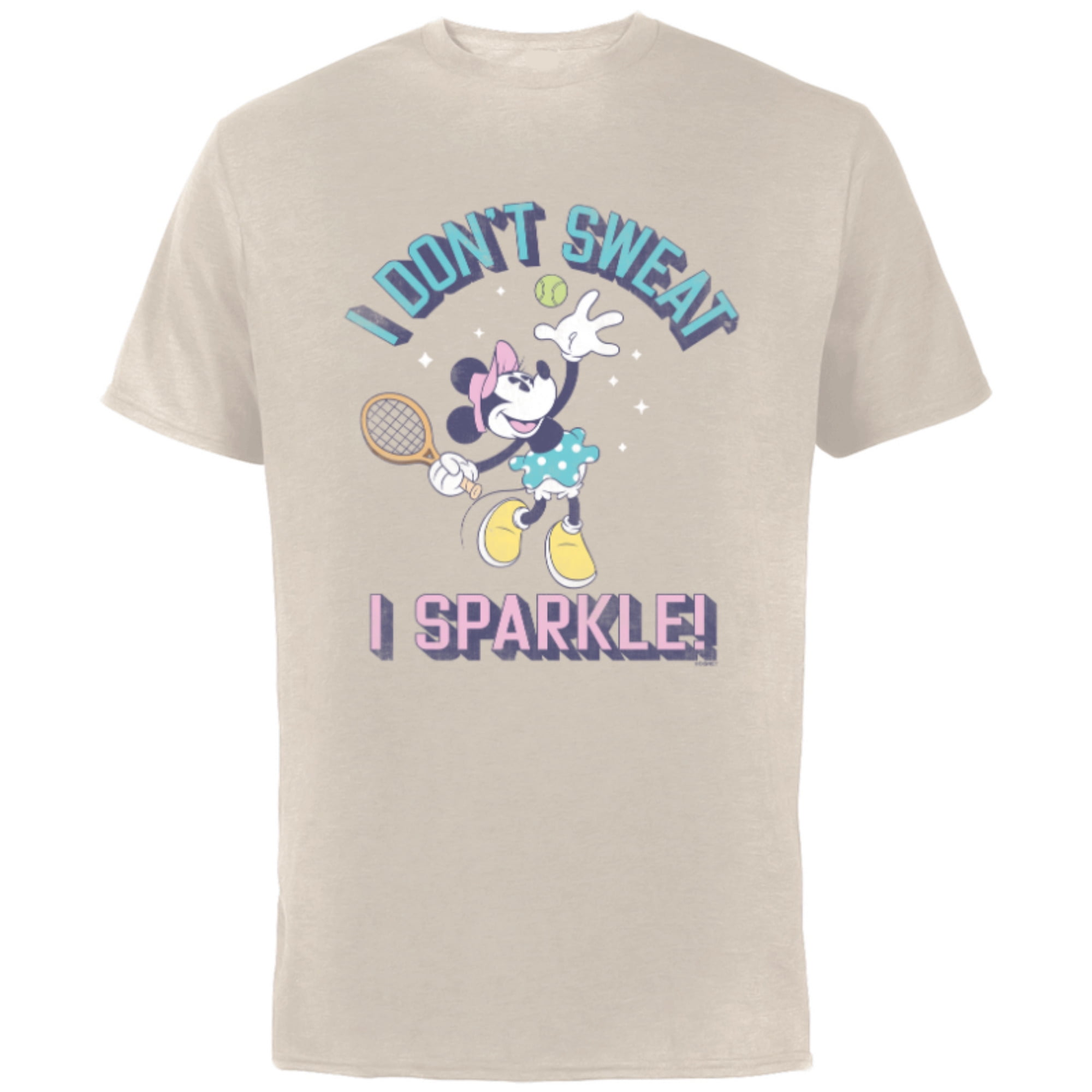 Disney Minnie Mouse Sports Tennis I Don’t Sweat, I Sparkle! - Short ...