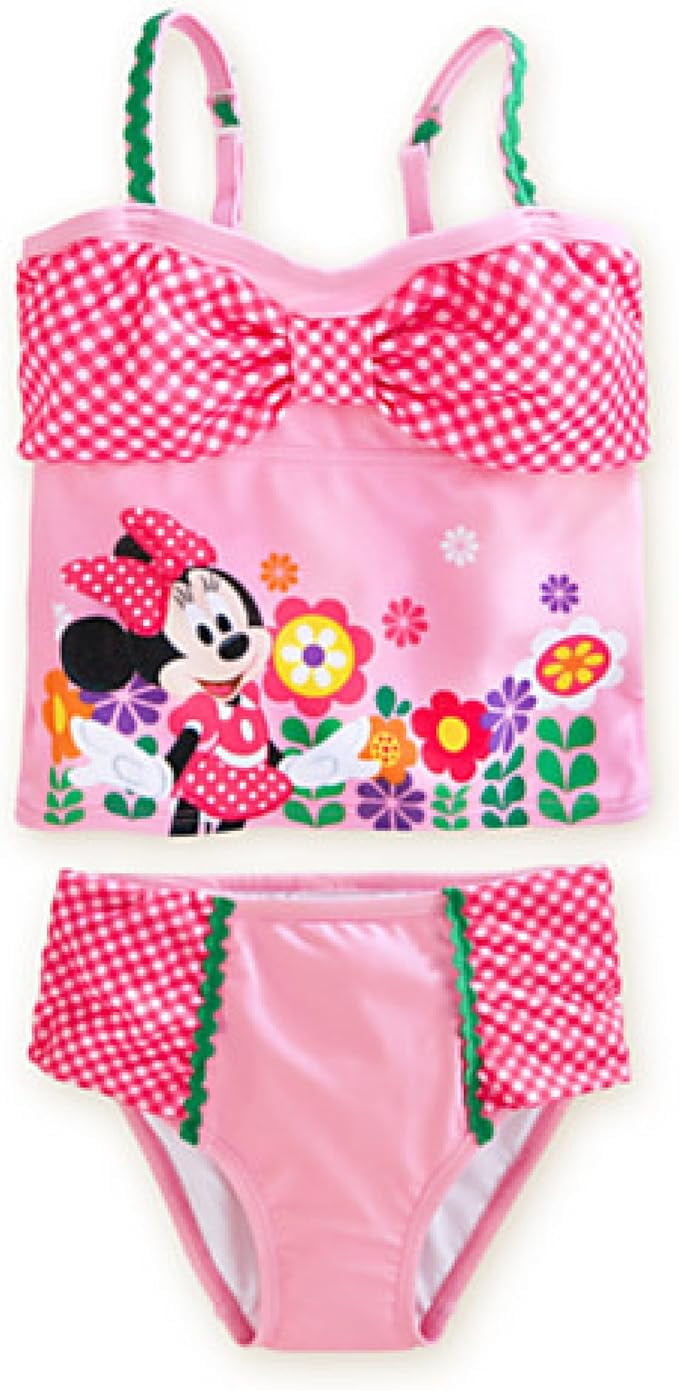 Disney Minnie Mouse Tankini Swimsuit Size 2 - Walmart.com
