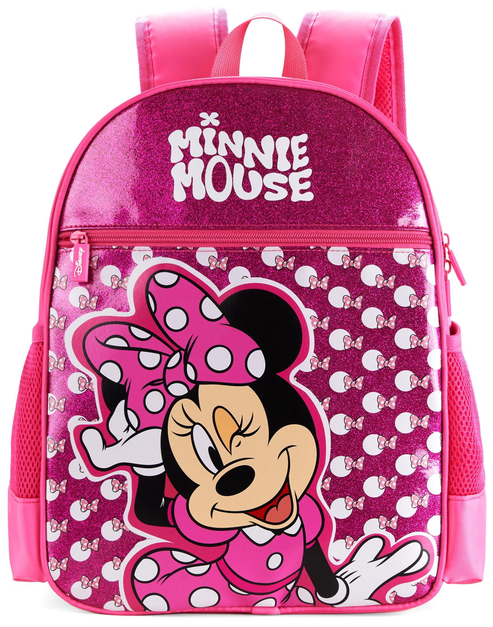 Disney Minnie Mouse Girl Cute Backpack Water Resistant Toddler Backpack ...