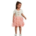 Disney Minnie Mouse Toddler Girl Short Sleeve Tutu Dress, Sizes 12M-5T ...