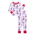 Disney Minnie Mouse Toddler Girls Long Sleeve Top and Pants, 2-Piece Pajama Set, Sizes 12M-5T ...
