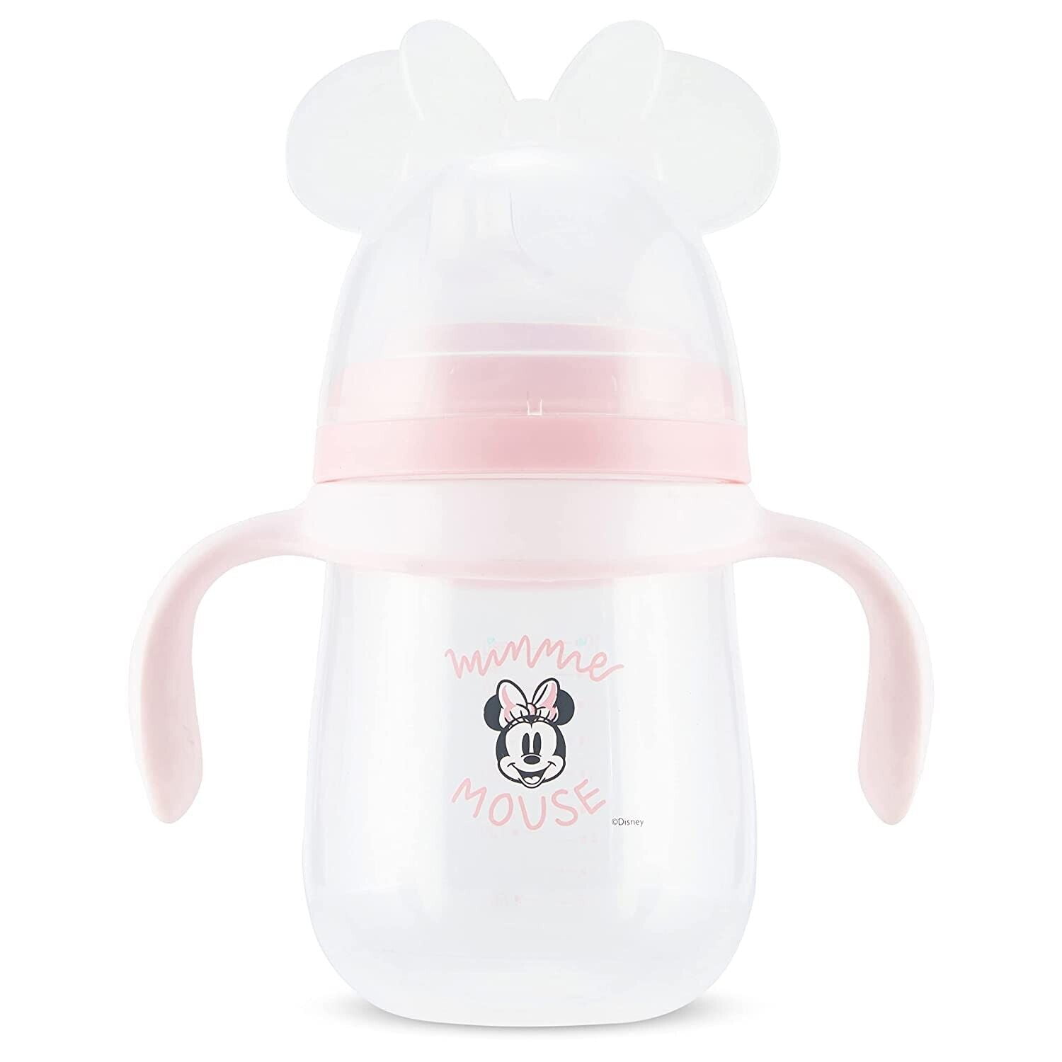 Disney Minnie Mouse Training Sippy Cup w/ Handles Toddlers, BPA Free ...