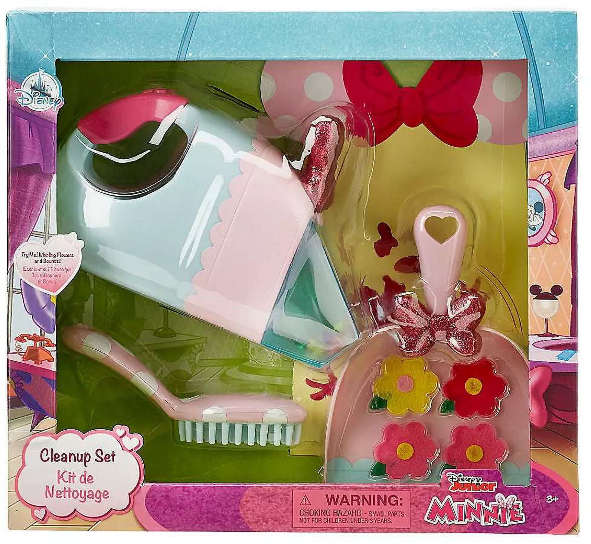 Disney Minnie Mouse Vacuum Cleanup Playset, Pretend Tidy Kit with ...