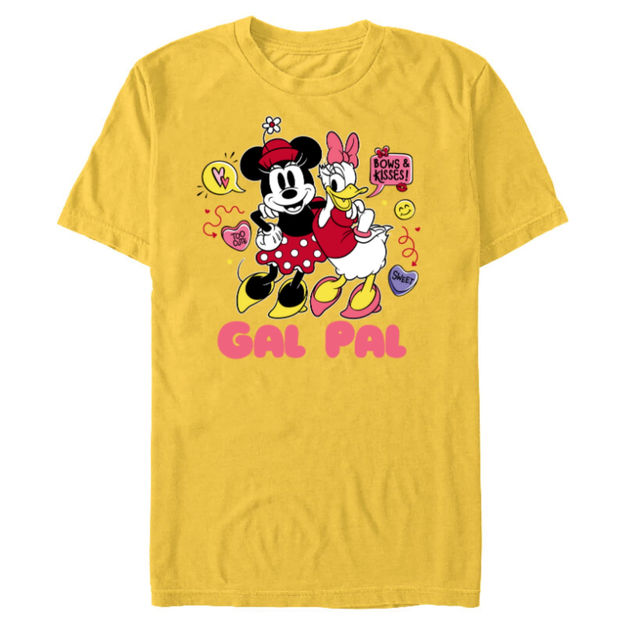 Disney Minnie Mouse and Daisy Duck Gal Pal Cute Retro - Short Sleeve ...