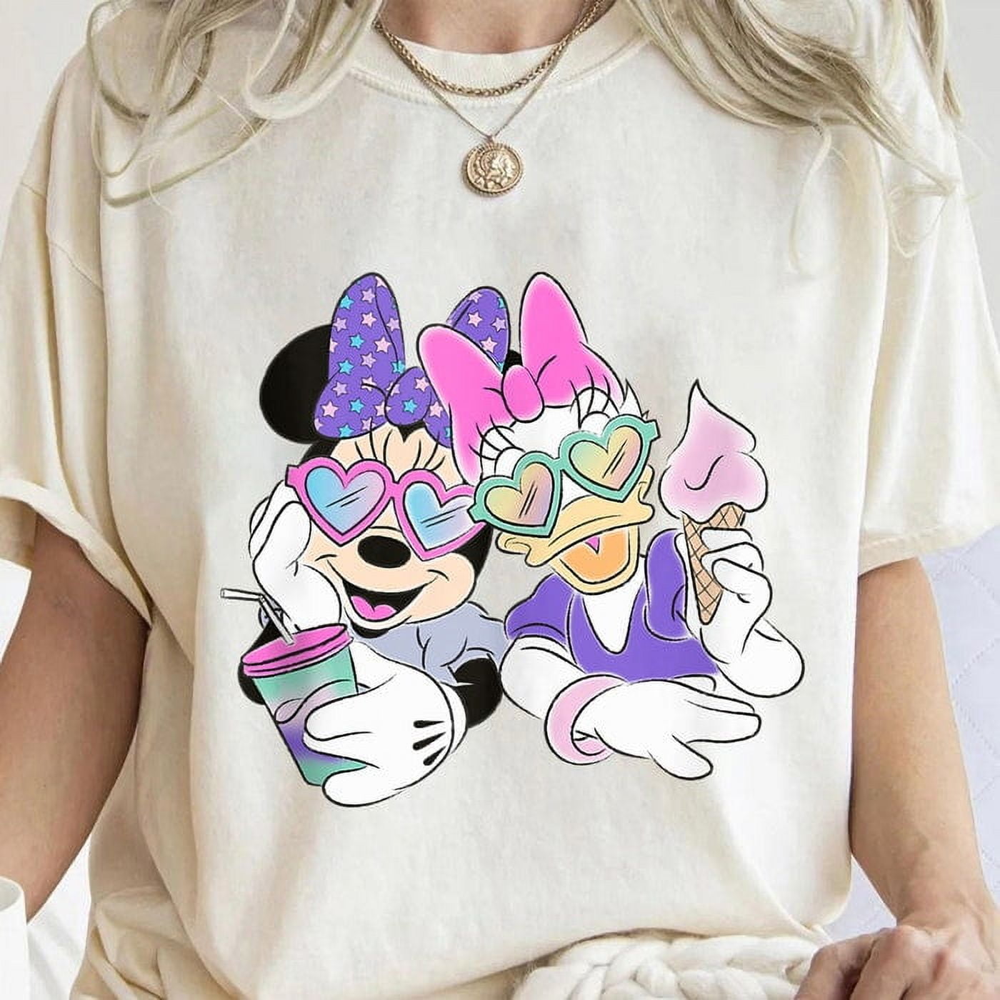 Disney Minnie Mouse and Daisy Duck Love Summer Shirt, Mickey and ...