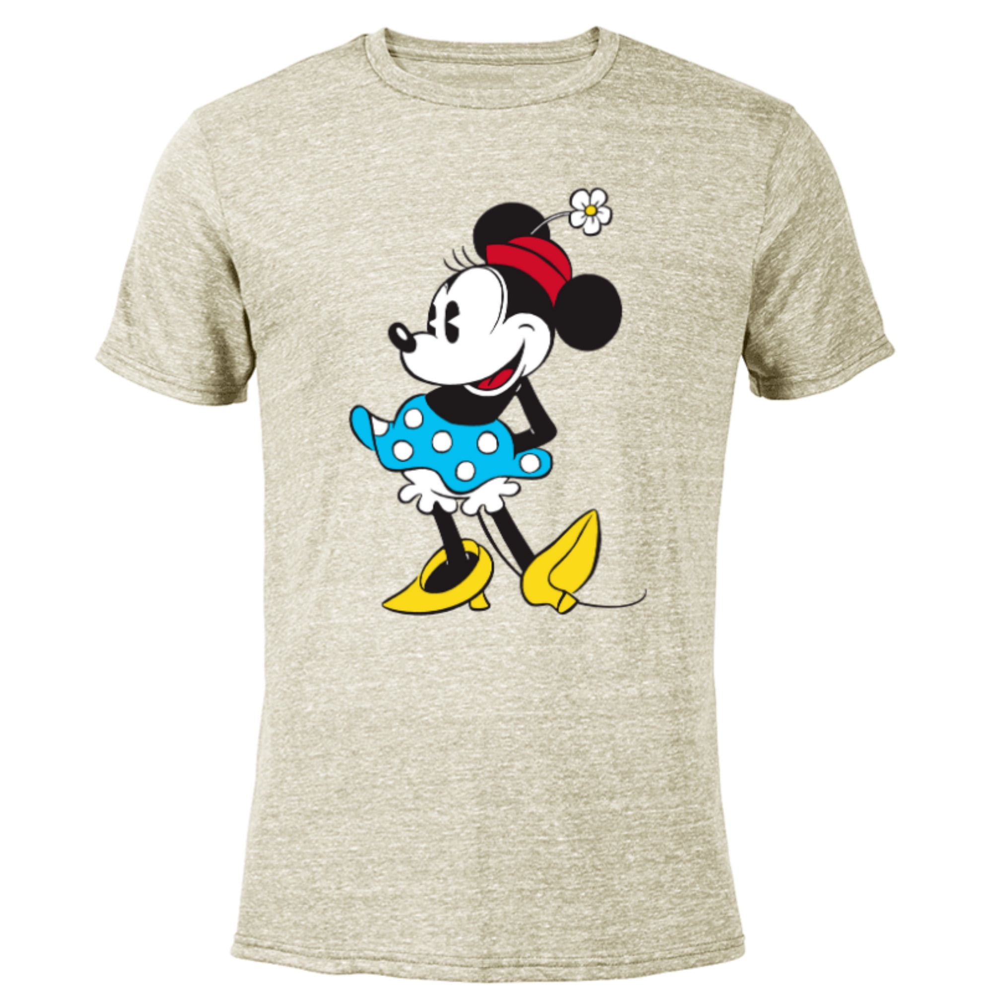 Disney Minnie Mouse in Pillbox Flower Hat - Short Sleeve Blended T ...