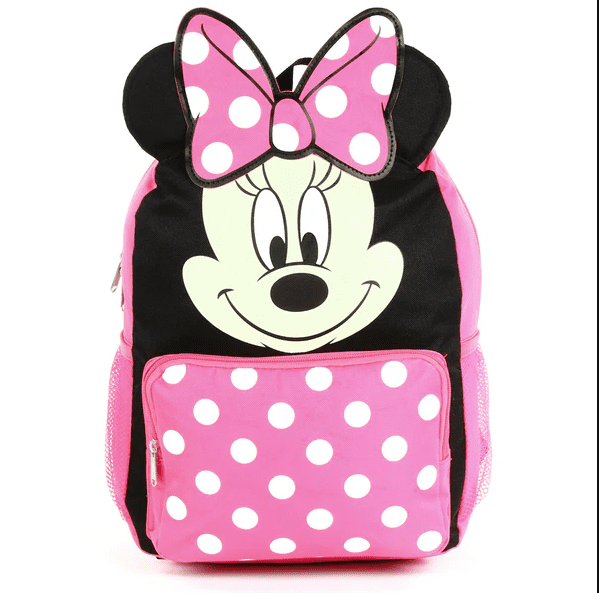 Disney Minnie Mouse mini 14 inch backpack with 3D ears - Walmart.com